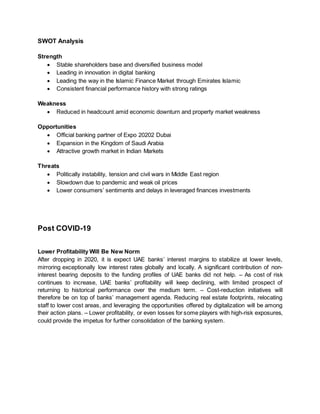 Dubai Banking Sector | DOCX
