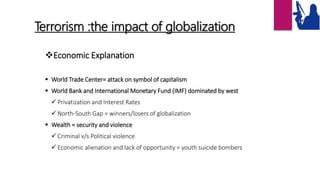 Globalisation and terrorism | PPTX