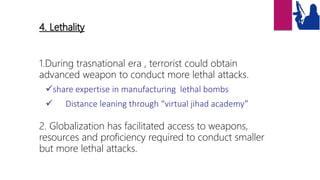 Globalisation and terrorism | PPTX