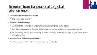 Globalisation and terrorism | PPTX