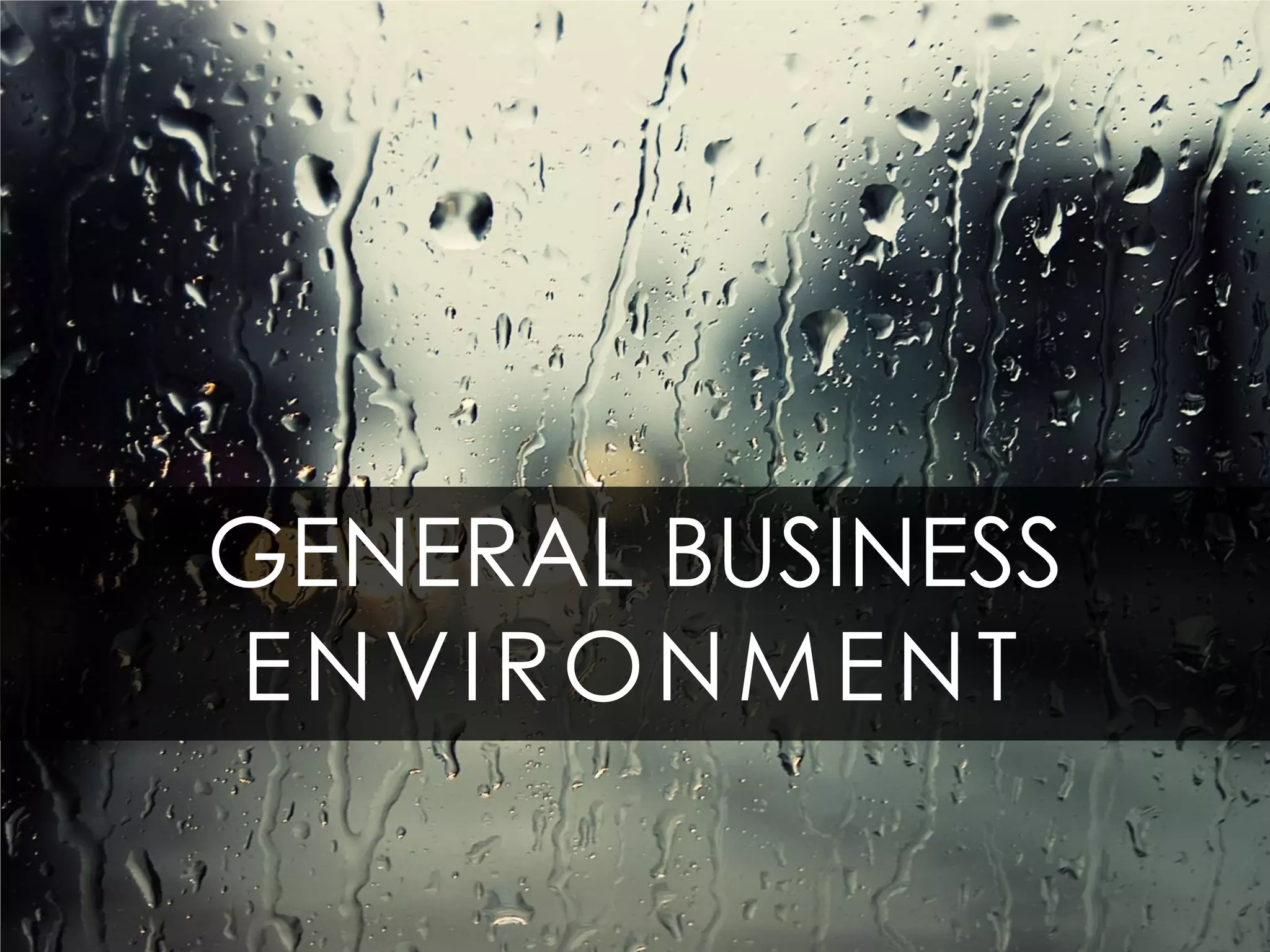 General Business Environment - Sumber Segara Primadaya | PDF