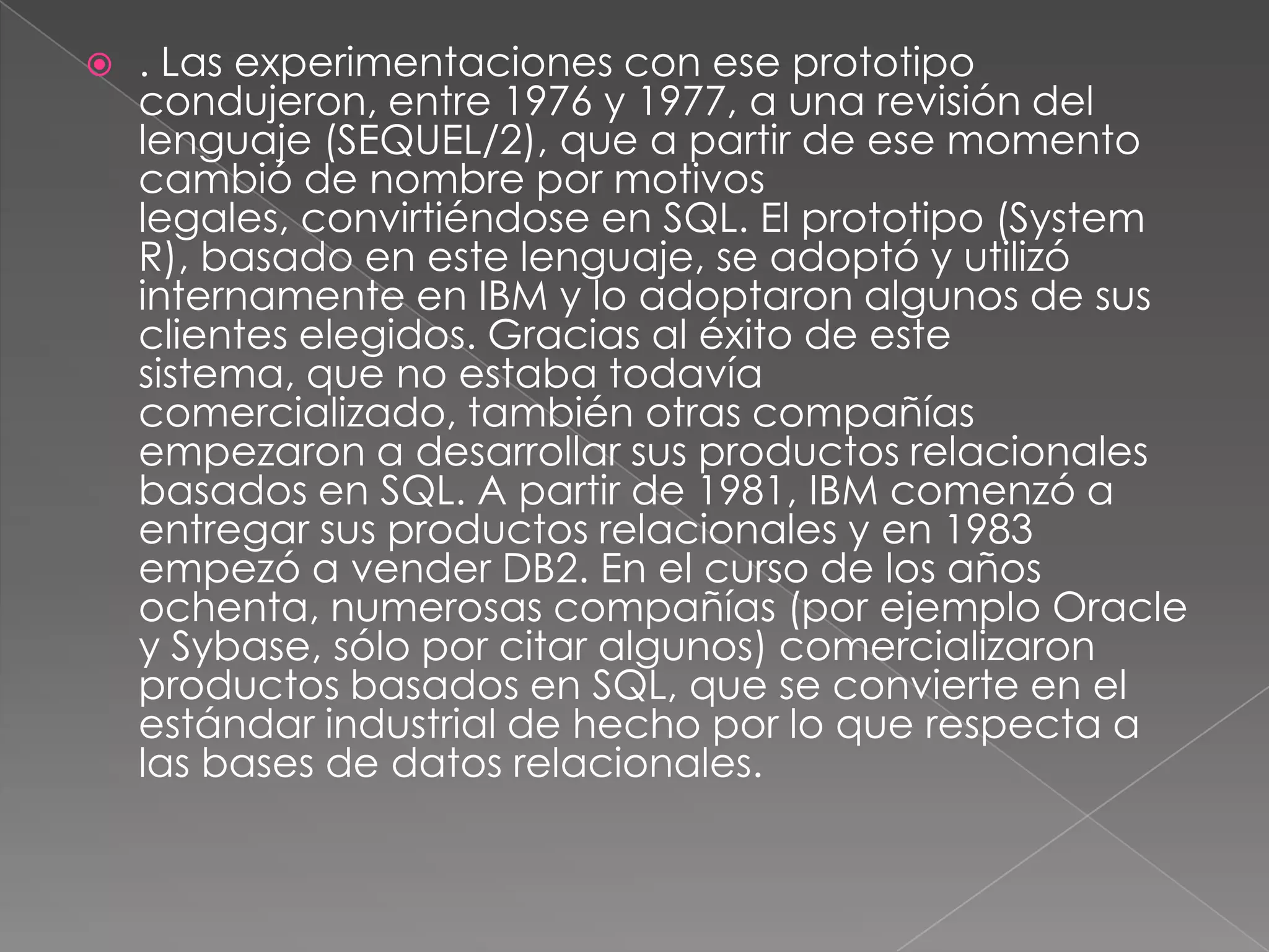 introduccion a sql | PPT