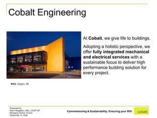 Gbf08 muggleton commissioning | PPT