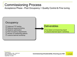 Gbf08 muggleton commissioning | PPT