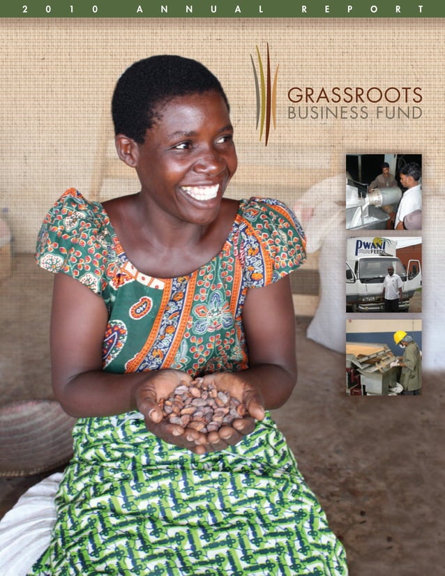 Grassroots Business Fund Annual Report 2010 | PDF