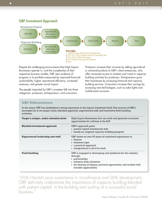 Grassroots Business Fund Annual Report 2010 | PDF