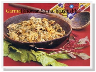 Gilgit Baltistan Cultural Food | PPT