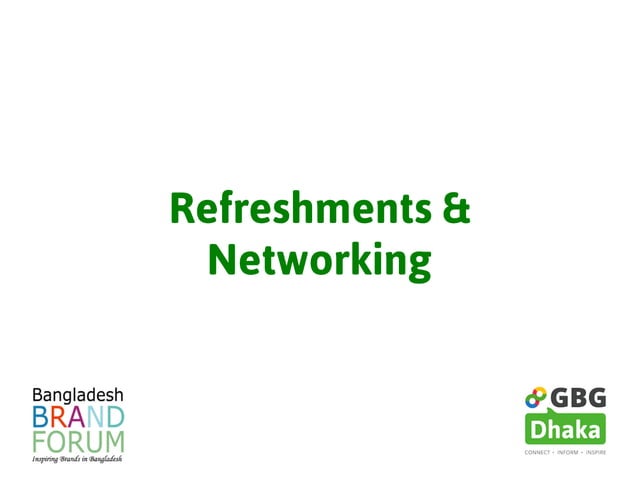 GBG Dhaka - "Building Brands with Digital" | PDF