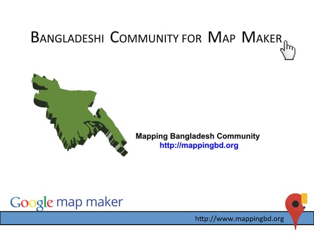 Map Banani - 17th GBG Dhaka Meetup | PPT