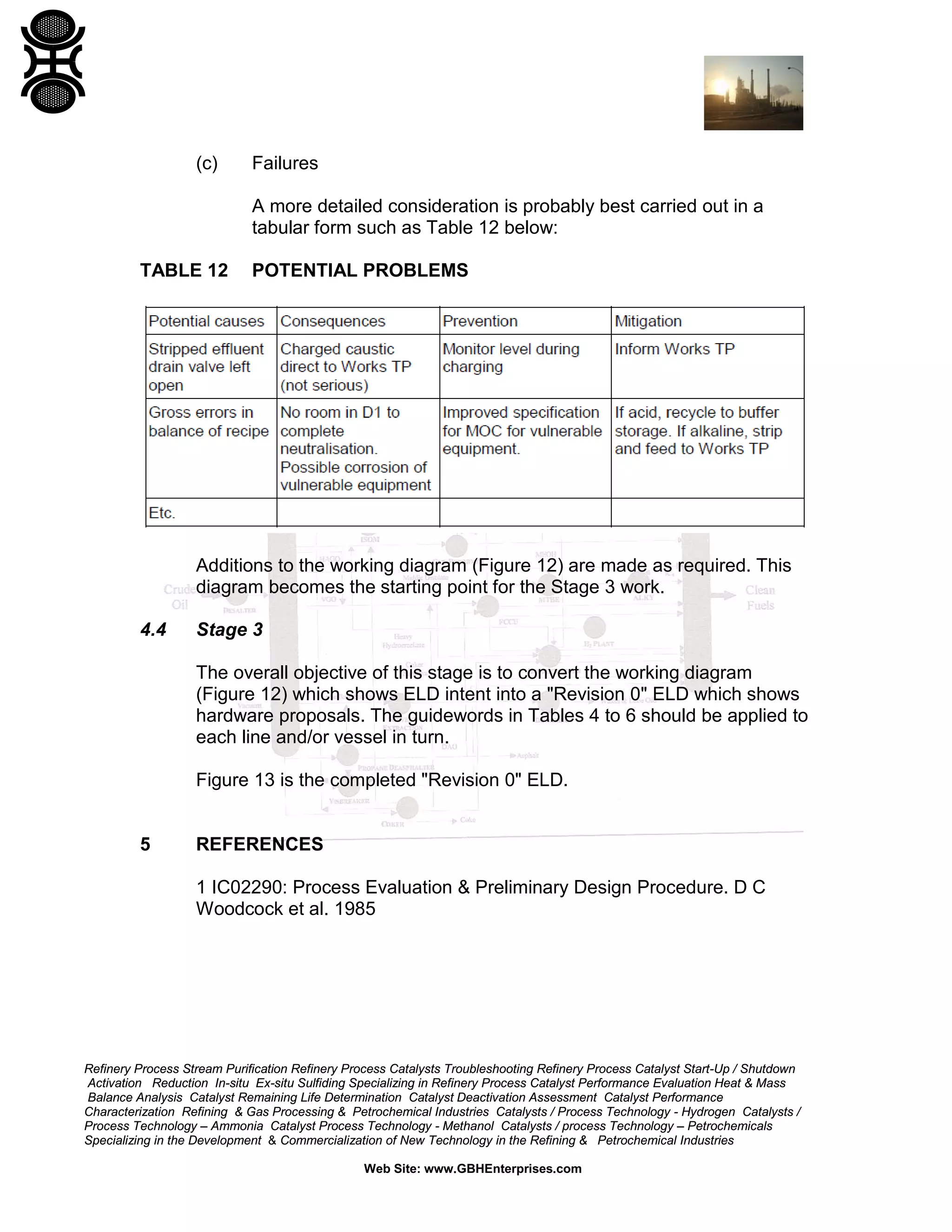 PRACTICAL GUIDE TO DEVELOPING PROCESS FLOW DIAGRAMS AND PRELIMINARY ...