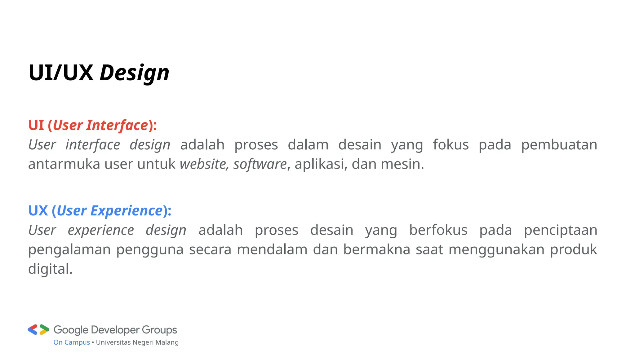 STUDY JAM 2 - UI/UX Fundamentals Driving Tech Evolution Through Design ...