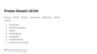 STUDY JAM 2 - UI/UX Fundamentals Driving Tech Evolution Through Design ...