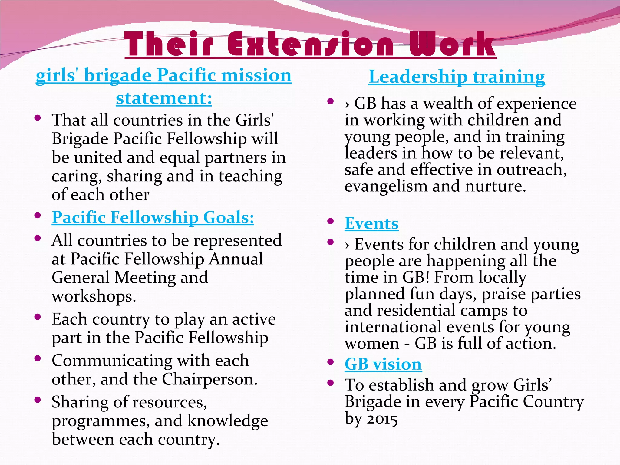 Gb international | PPT