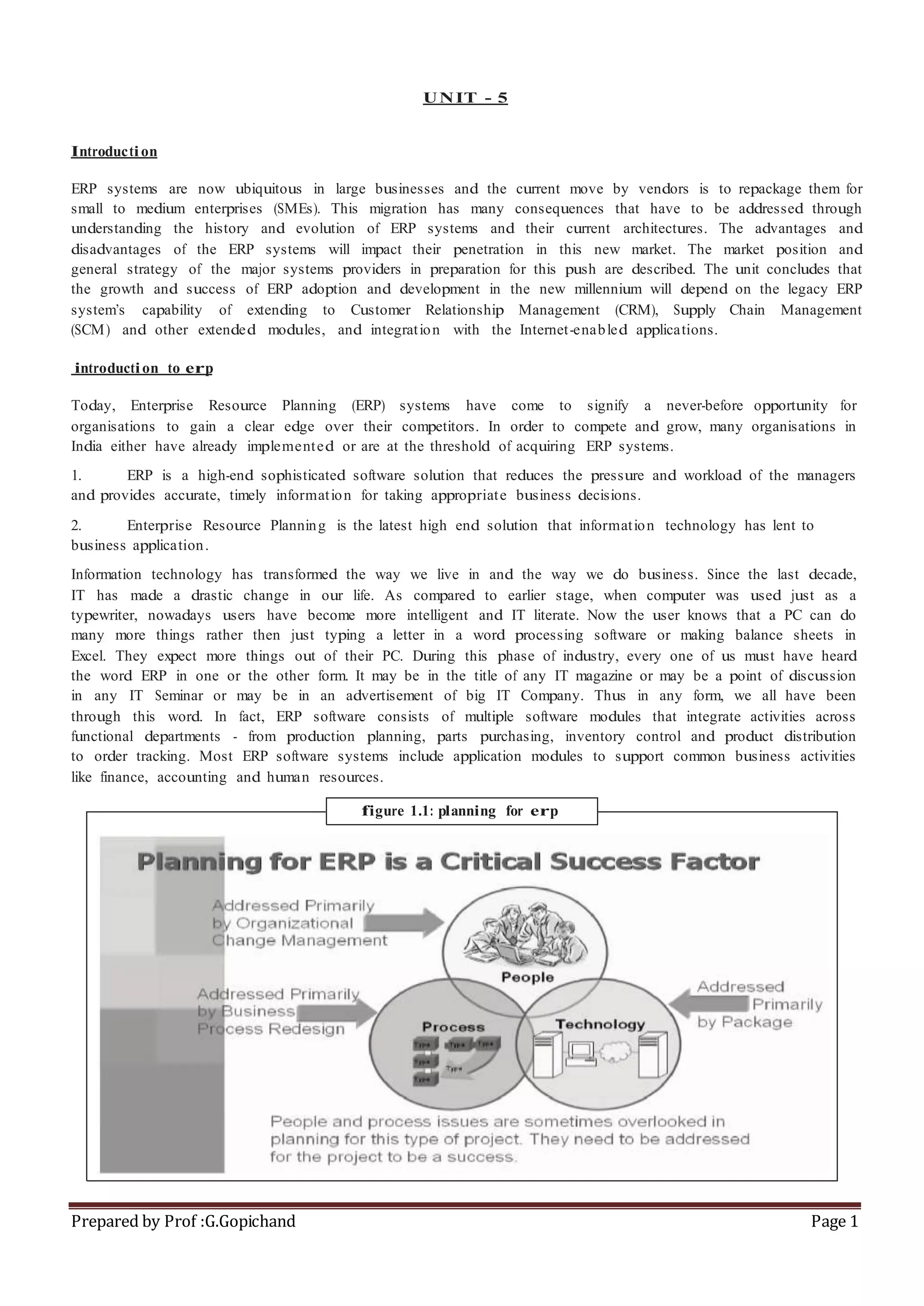 Erp | PDF