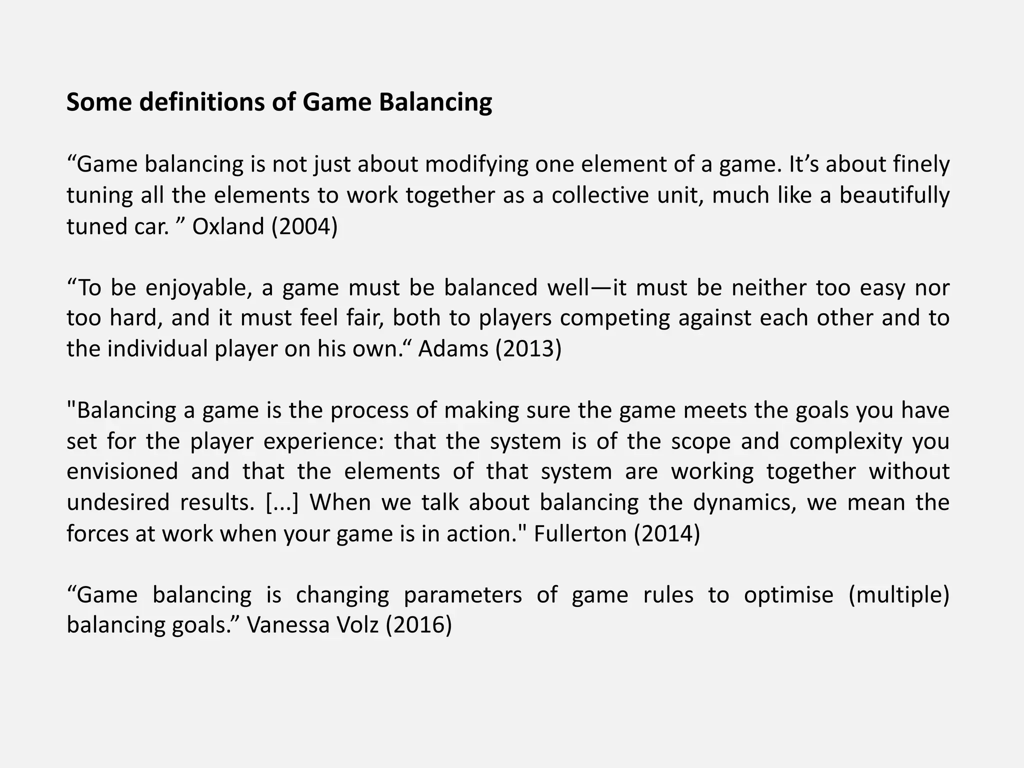 Game Balance 1: What is Game Balance | PDF