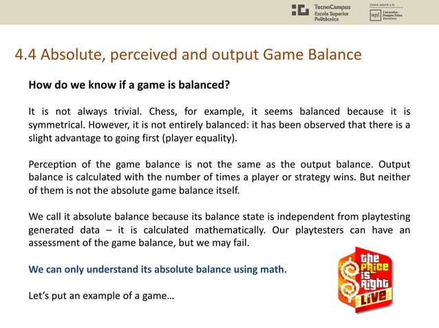 Game Balance 1: What is Game Balance | PDF