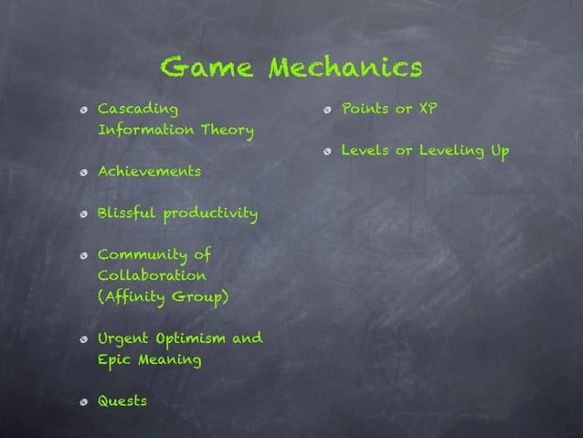 Games Based Learning Presentation | KEY