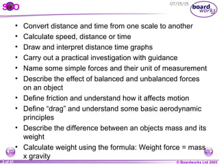 Force and Motion Year 10 | PPT