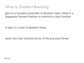 Gbm.more GBM in H2O | PPTX