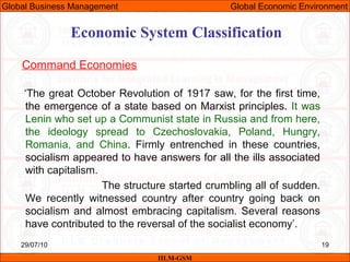 Gbm unit-04 (global economic environment) | PPT