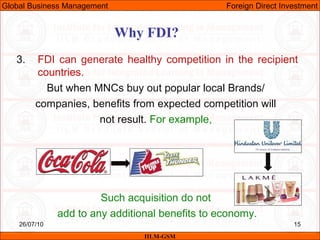 IBM unit-06 (Foreign direct investment) | PPT