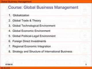 Gbm unit-08 (international strategic management) | PPT