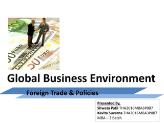Global business management - foreign trade | PPTX | Political Issues ...