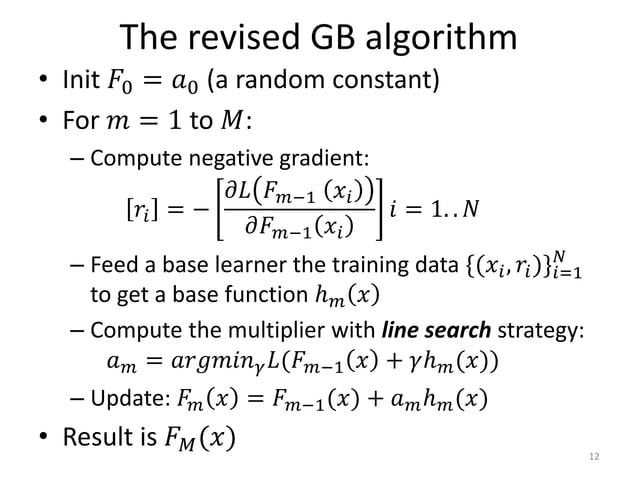 Gradient Boosting | PPT