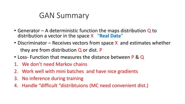 GAN for Bayesian Inference objectives | PPTX