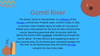 Ghats and Bridges of Gomti Nadi in Lucknow | PDF