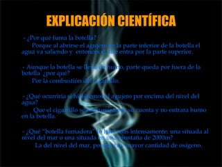 botella fumadora Dani-M.Alejandro | PPT