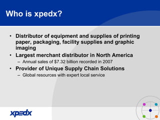 xpedx Packaging Capabilities | PPT
