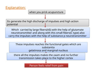 GB_Pain pathway & Modern theories of Acupuncture | PPTX