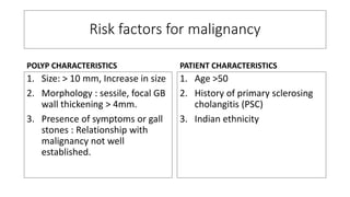 Management of Gall Bladder Polyps | PPTX