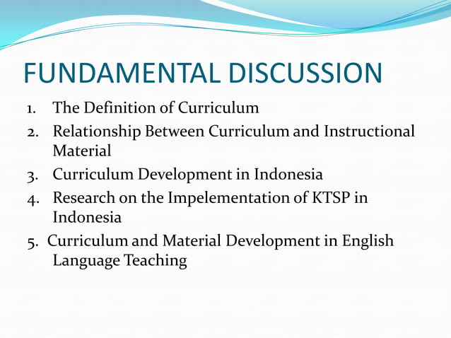 Gbpp curriculum analysis | PPTX