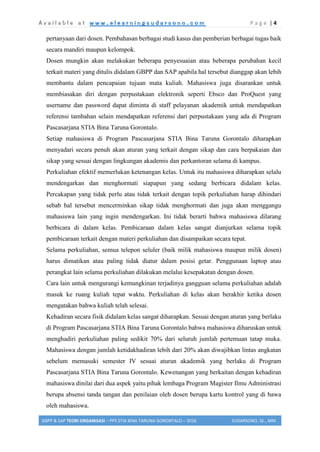 GBPP dan SAP Teori Organisasi | PDF