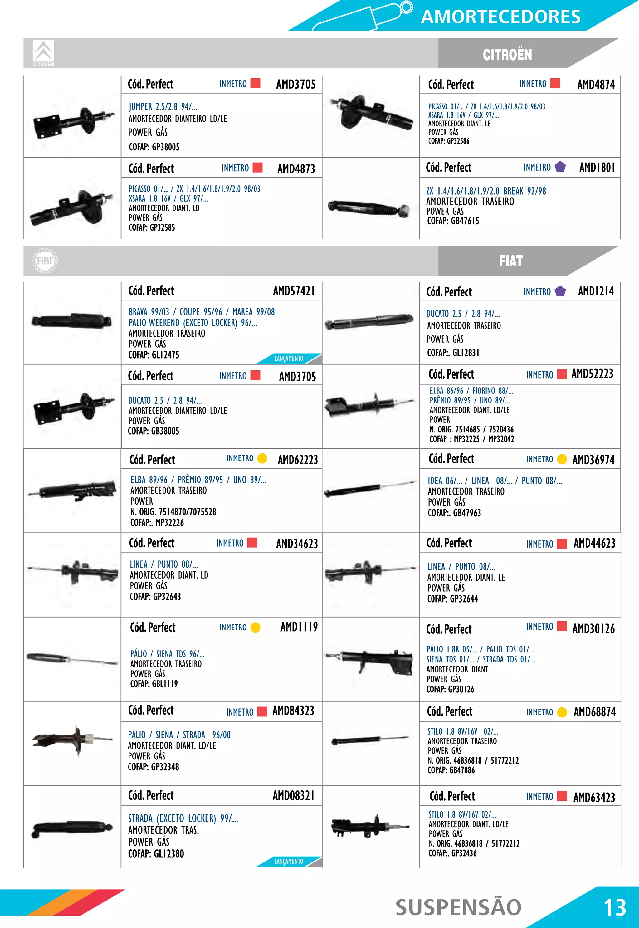 CATÁLOGO PERFECT - PEÇAS AUTOMOTIVAS | PDF