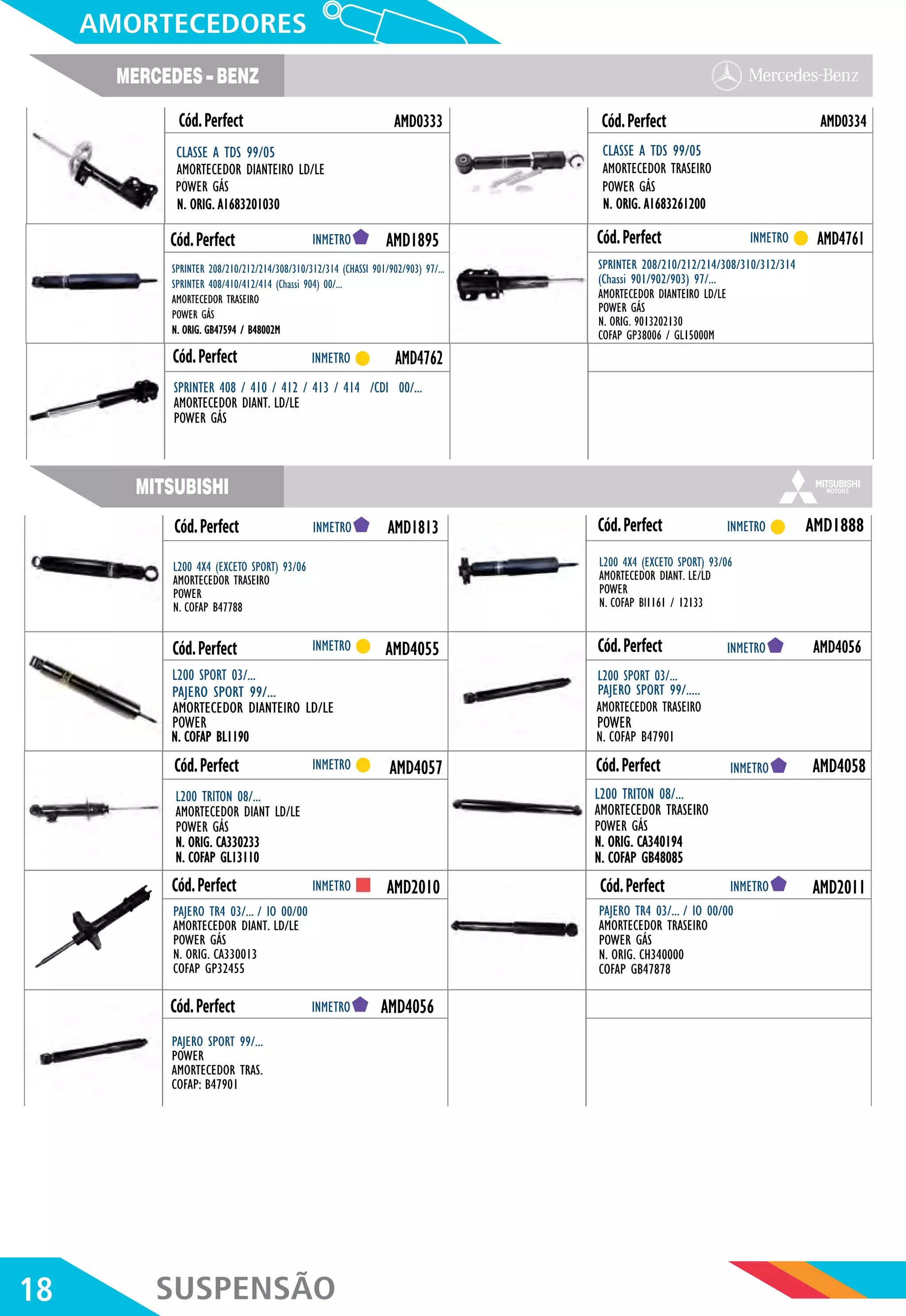 CATÁLOGO PERFECT - PEÇAS AUTOMOTIVAS | PDF