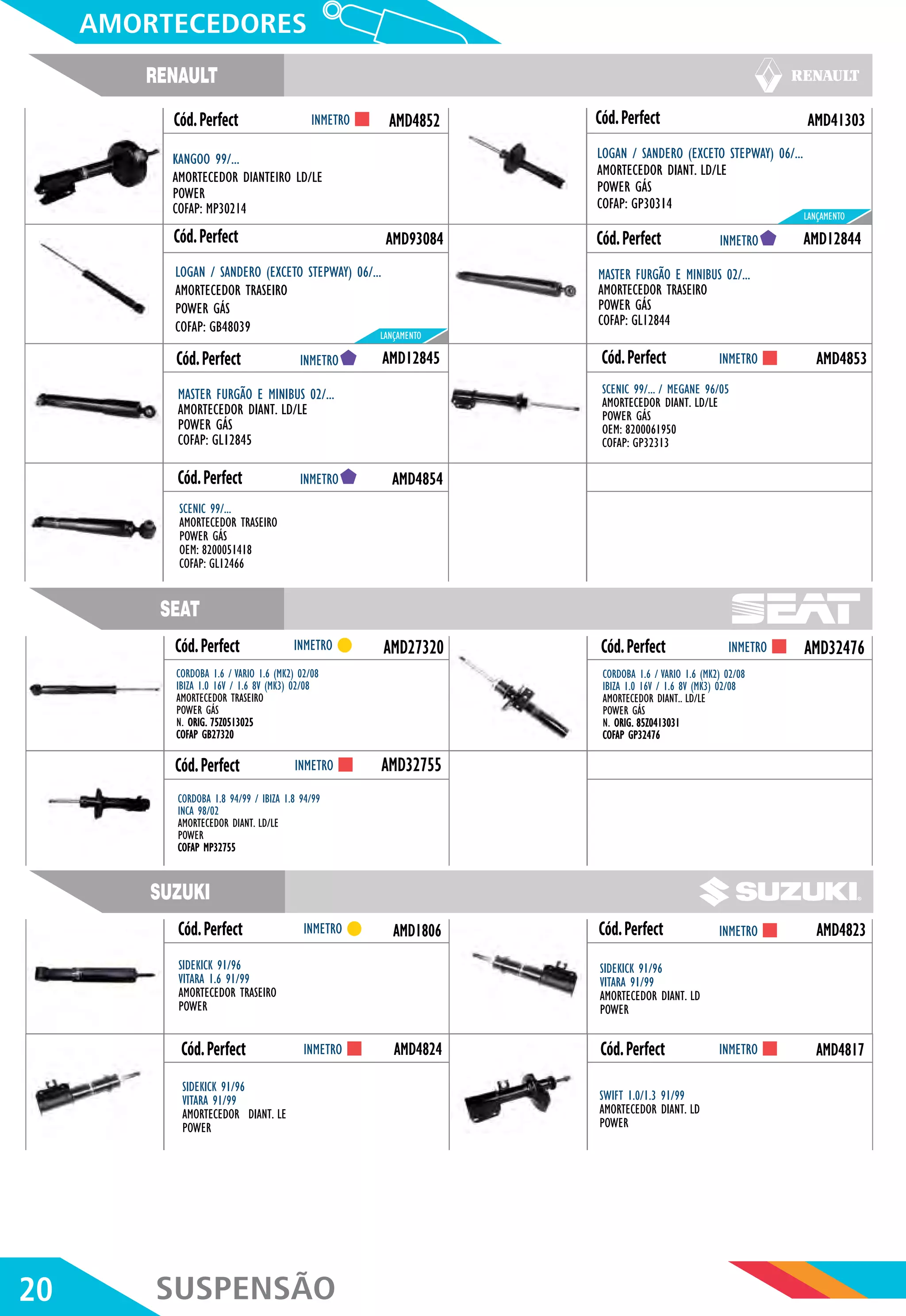 CATÁLOGO PERFECT - PEÇAS AUTOMOTIVAS | PDF