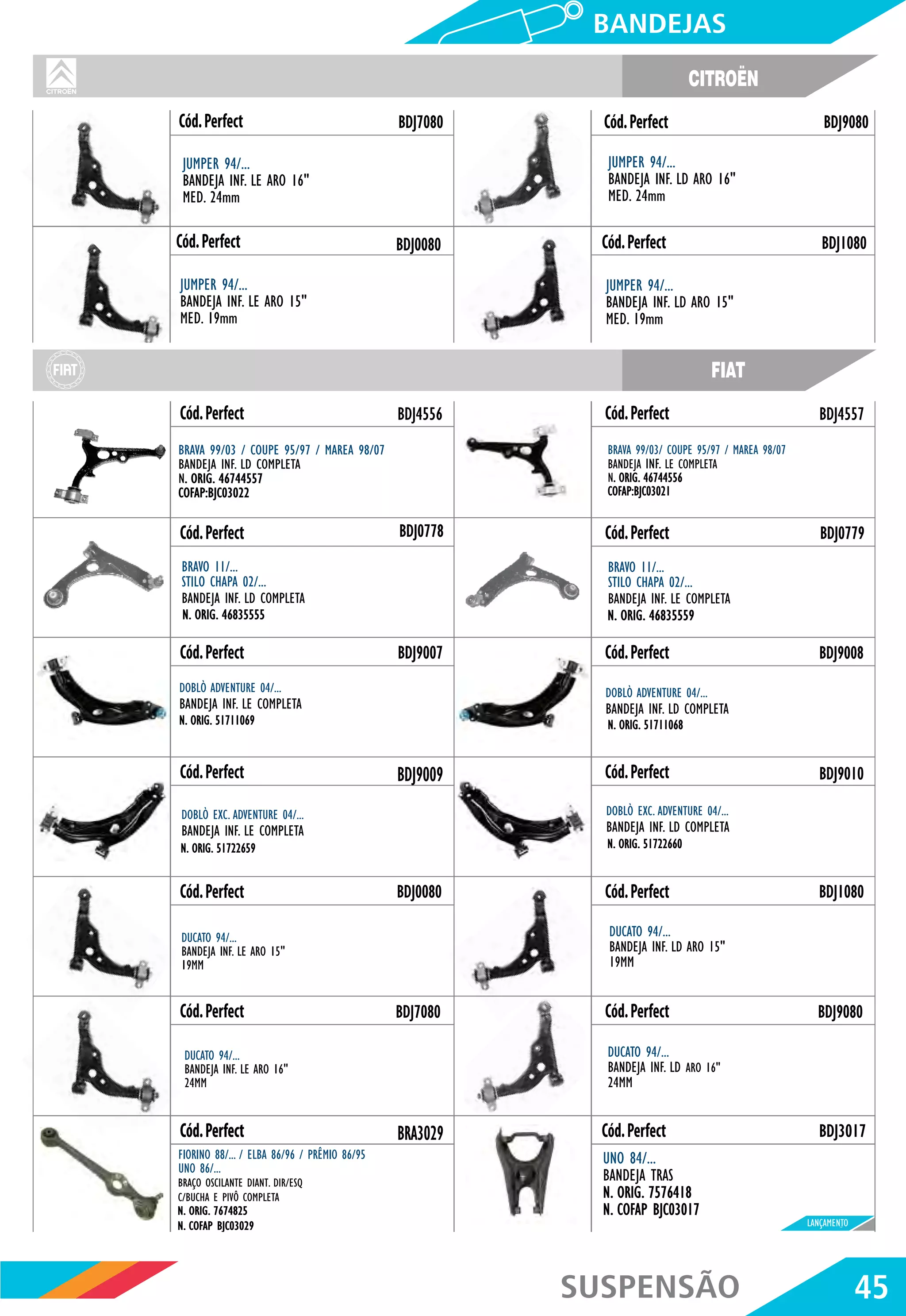 CATÁLOGO PERFECT - PEÇAS AUTOMOTIVAS | PDF