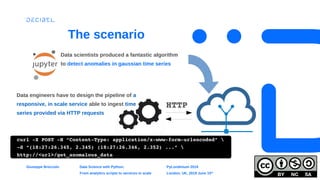 High scalable applications with Python | PPT