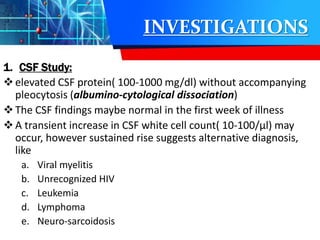 Guillain Barre Syndrome | PPT
