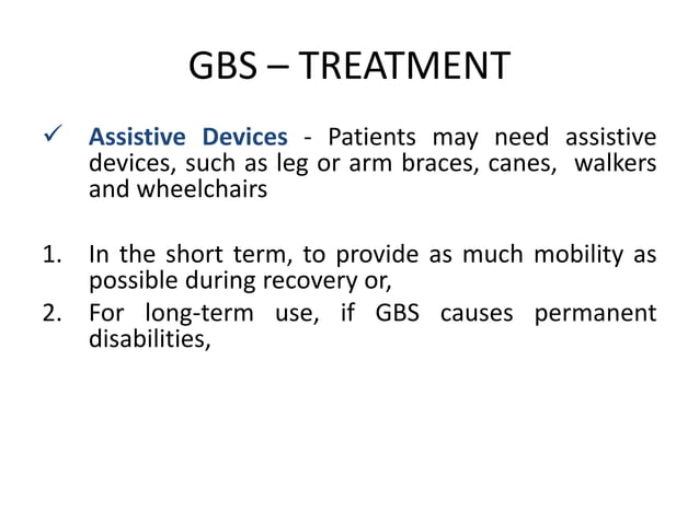 GBS - GUILLAIN BARRE SYNDROME | PPTX | Physical Therapy | Wellness