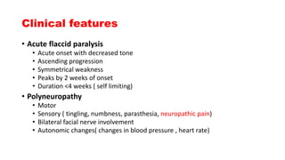 Gillian barre syndrome presentation pptx | PPT