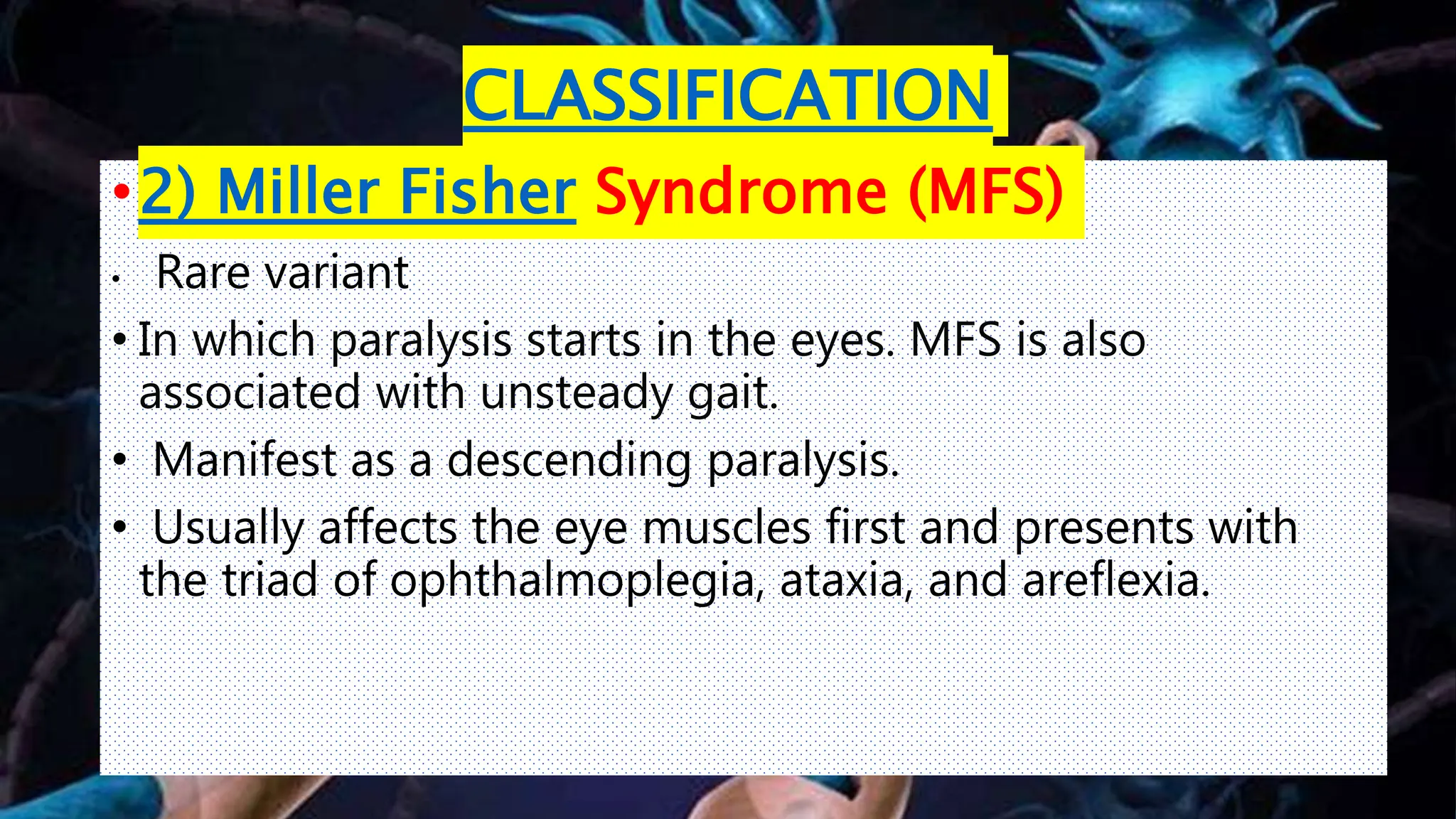 Guillain Barre syndrome (GBS) slide share | PPTX