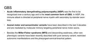Guillain Barre syndrome | PPTX