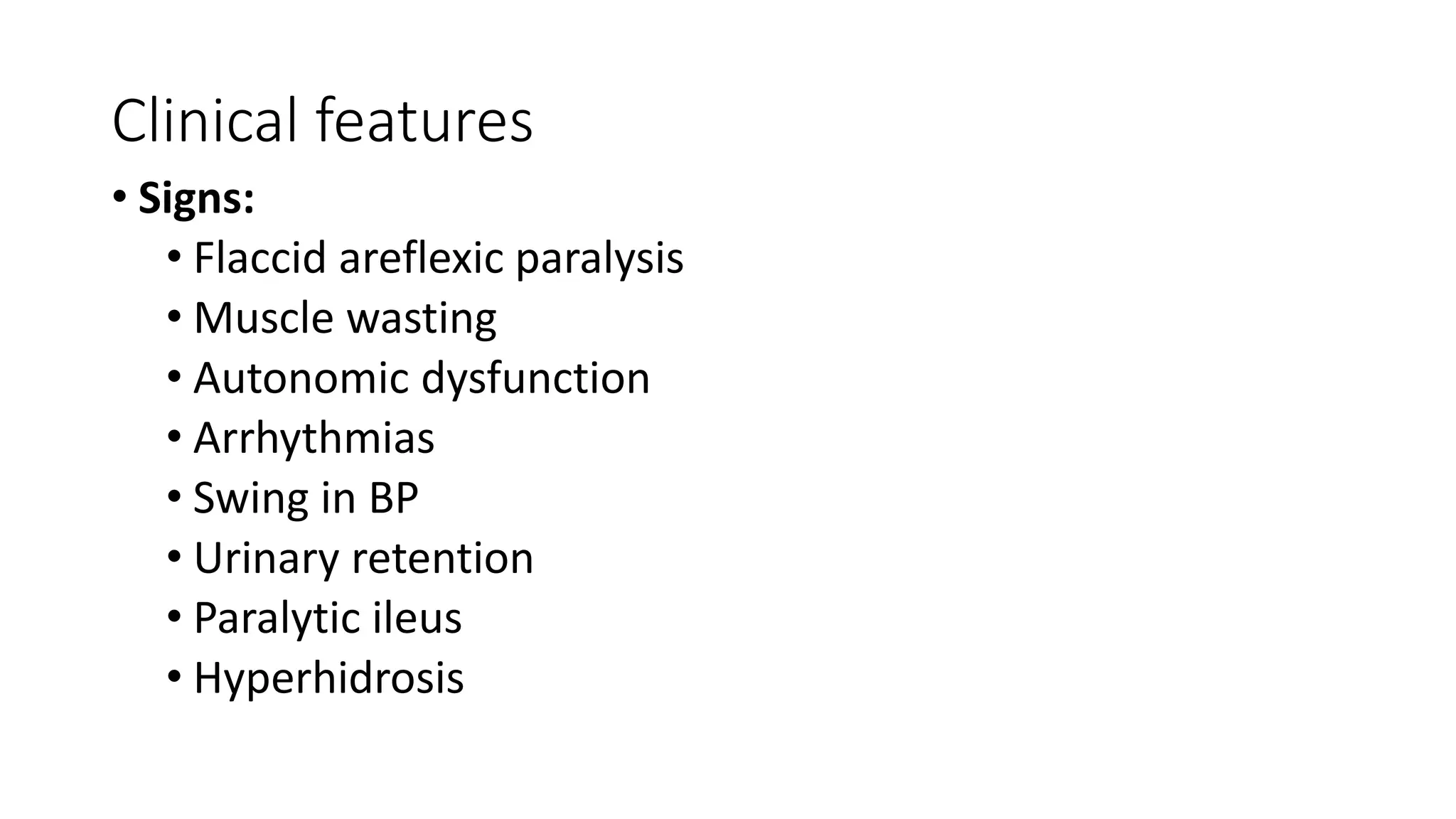 Guillain Barre’ syndrome(GBS) and Anesthesia consideration | PPTX