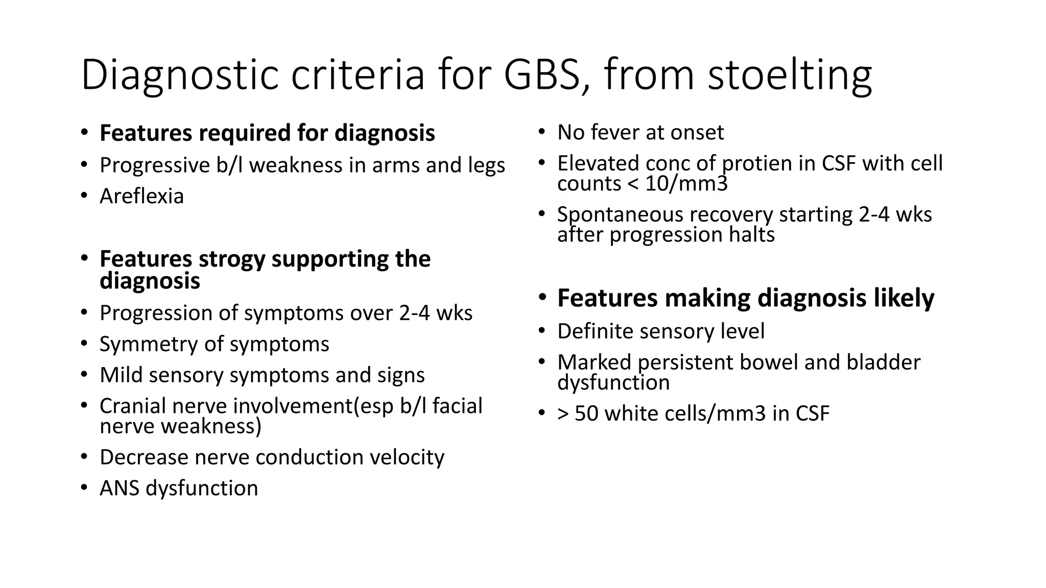 Guillain Barre’ syndrome(GBS) and Anesthesia consideration | PPTX