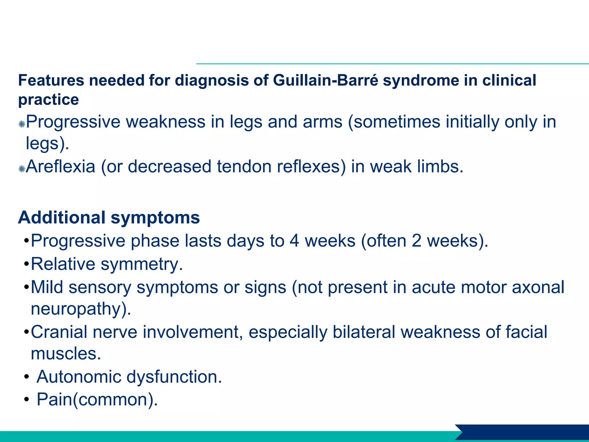 GULLIAN BARRE SYNDROME | PPTX