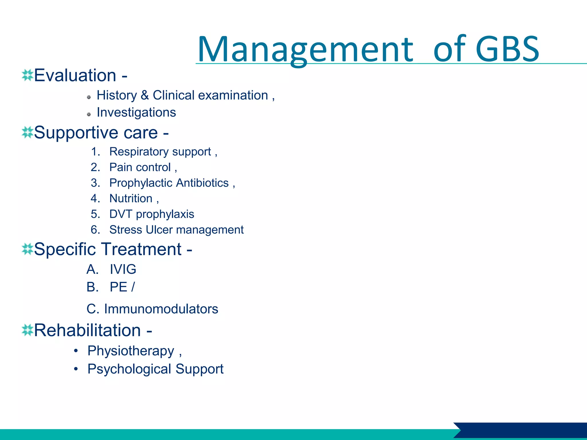 GULLIAN BARRE SYNDROME | PPT